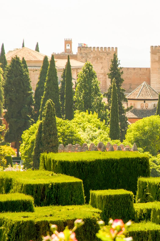 Generalife Gardens Map | Fasci Garden