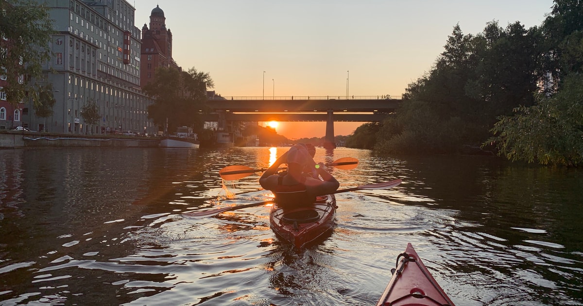 Stockholm: Sunset Kayak Tour in the City + Swedish Fika | GetYourGuide