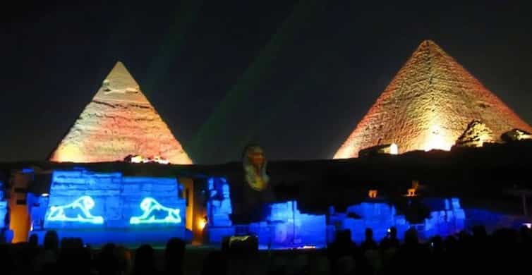 Cairo: Giza Pyramids Sound and Light Show with Transfers | GetYourGuide