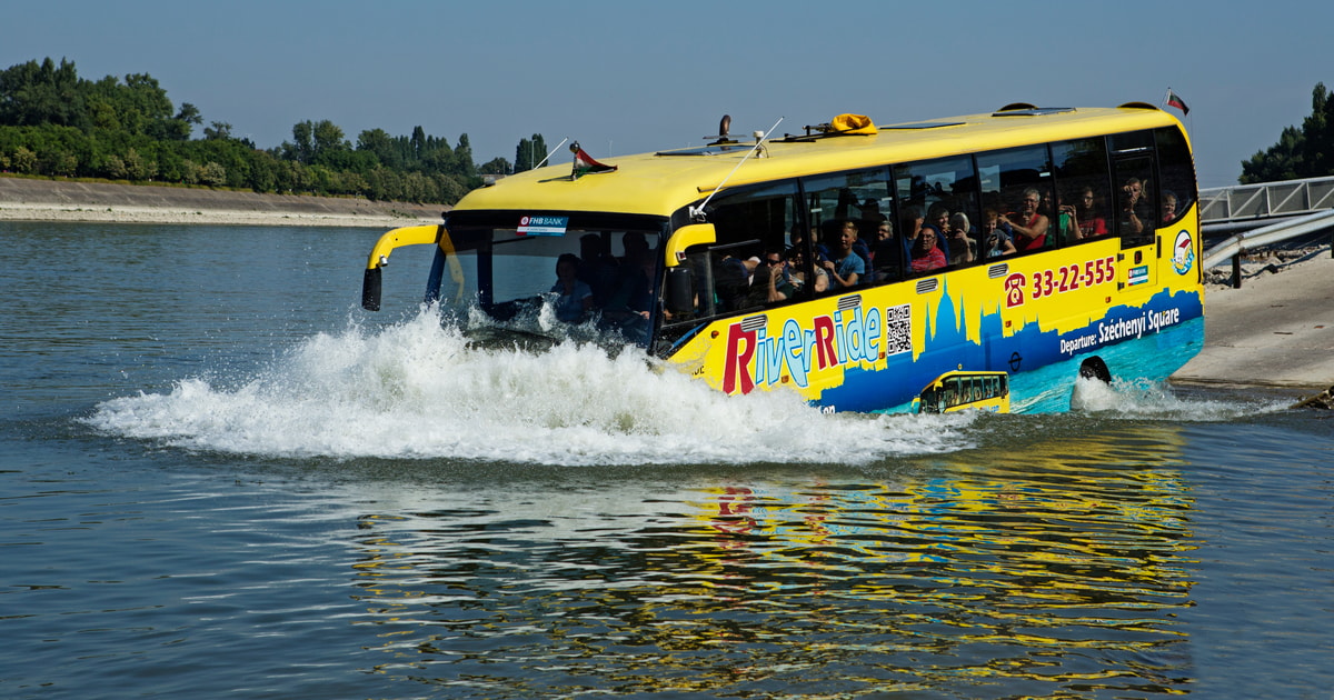 🚌 The BEST Amphibious Buses in Budapest (2025) No booking fee ...