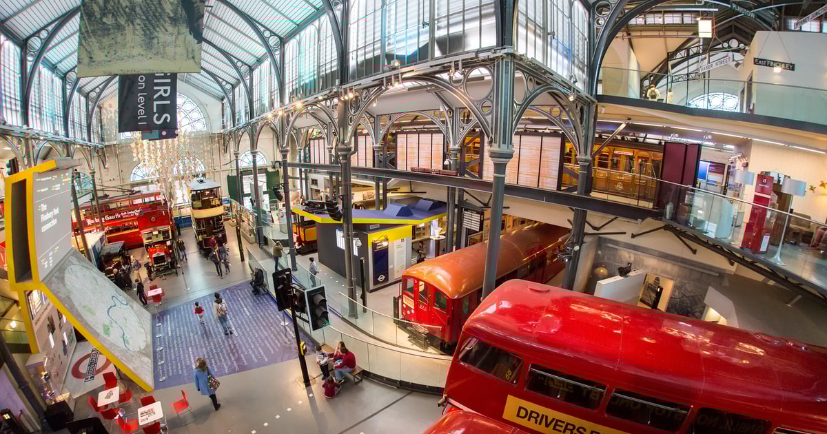 London : billet valable 1 journée au musée du transport | GetYourGuide London : billet valable 1 journée au musée du transport | GetYourGuide