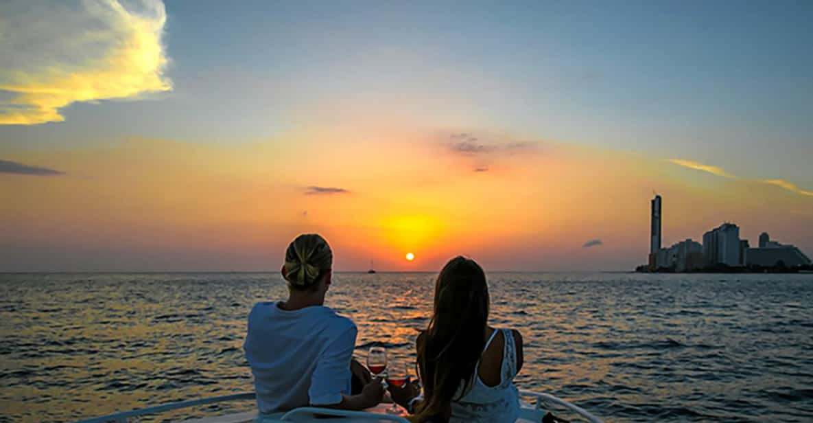 Cartagena: 2.5-Hour Sunset Boat Party with Free Beer | GetYourGuide