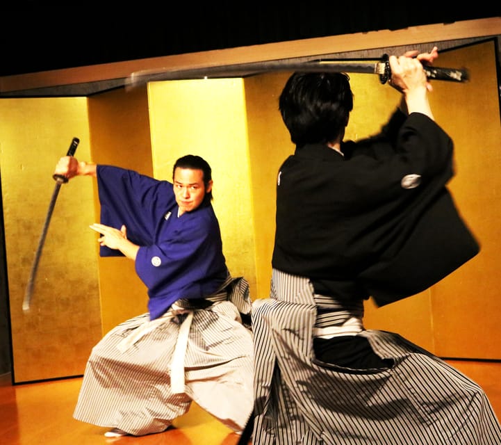 Kyoto: Samurai Kenbu Traditional Sword Dancing Show | GetYourGuide