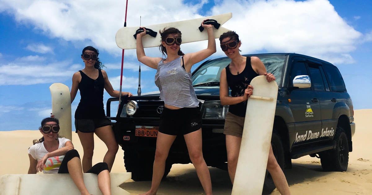 Port Stephens: Unlimited Sandboarding with 4WD Dune Transfer | GetYourGuide