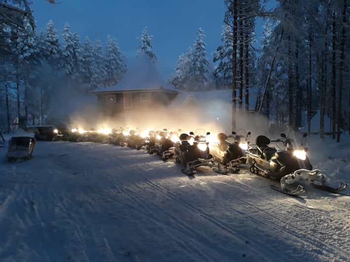 From Rovaniemi: Night Snowmobile Safari | GetYourGuide