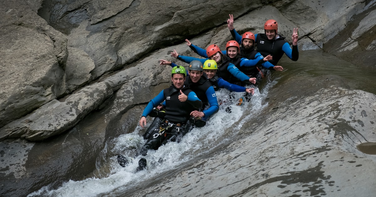 Alpnach: Chli Schliere River Canyoning FUN Tour | GetYourGuide