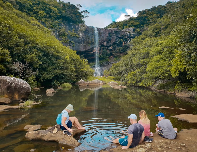 Mauritius: Full Canyon Tamarind Falls 5-Hour Hike | GetYourGuide