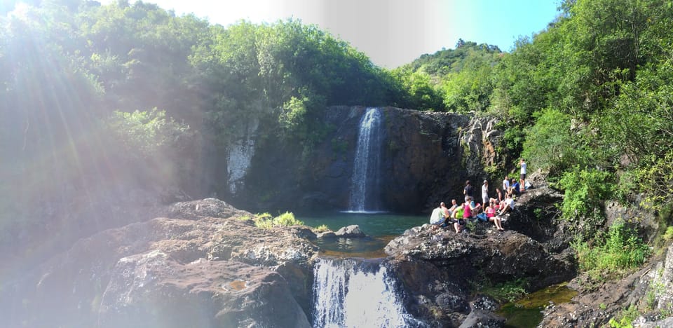 Mauritius: Full Canyon Tamarind Falls 5-Hour Hike | GetYourGuide
