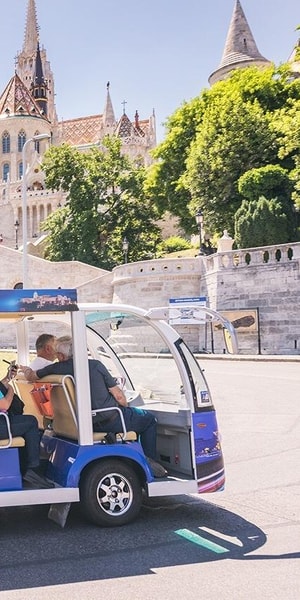 Budapest: Official Buda Castle Electric Hop-On Hop-Off Bus | GetYourGuide