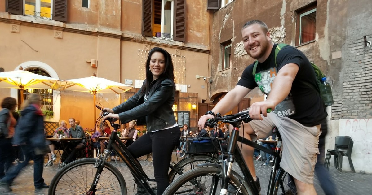 Rome: City Highlights Evening Ebike Tour with Food and Wine | GetYourGuide