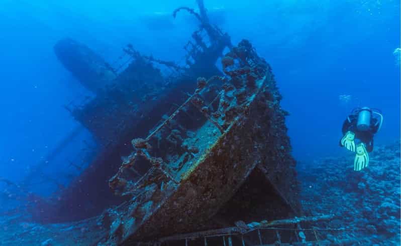 Hurghada területéről: Hurghada: Wreck and Reef Diving Trip | GetYourGuide