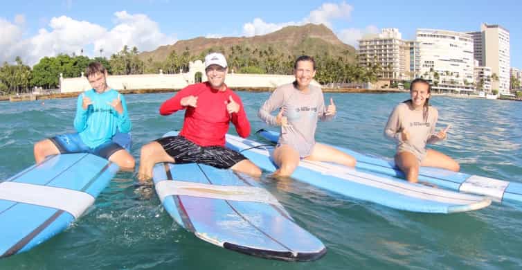 Oahu: Waikiki 2-Hour Beginner Group Surf Lesson | GetYourGuide
