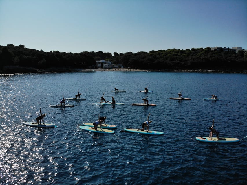 Pula: Stand-Up Paddleboard Yoga Classes at Morning & Sunset | GetYourGuide