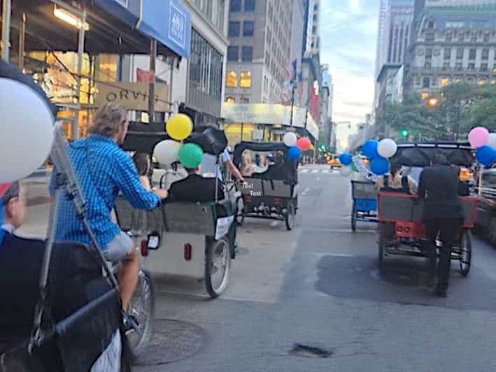 New York City: Midtown Pedicab Rickshaw Tour | GetYourGuide