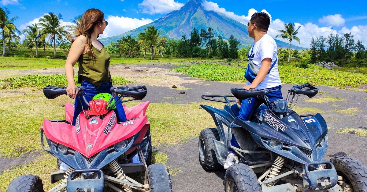 Albay Philippines: Mayon ATV Adventure with Private Shuttle | GetYourGuide