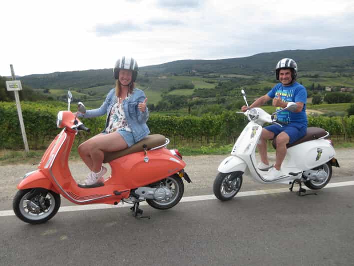 from Florence: All inclusive Tuscany Vespa Tour in Chianti | GetYourGuide