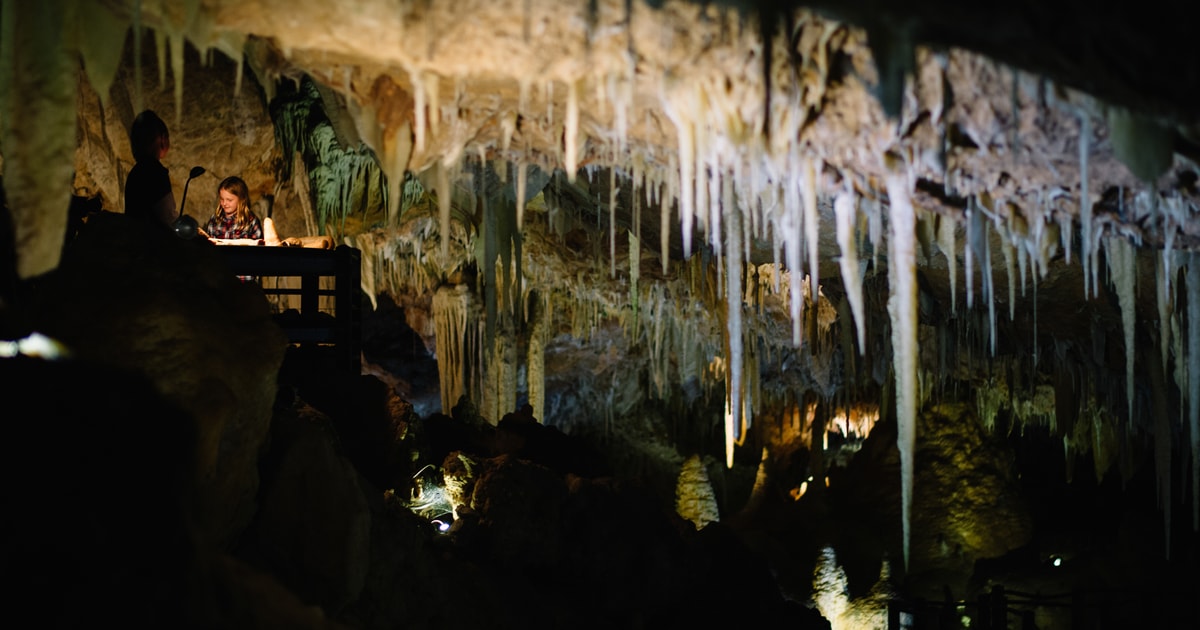 Margaret River: Ngilgi Cave Semi-Guided Tour | GetYourGuide