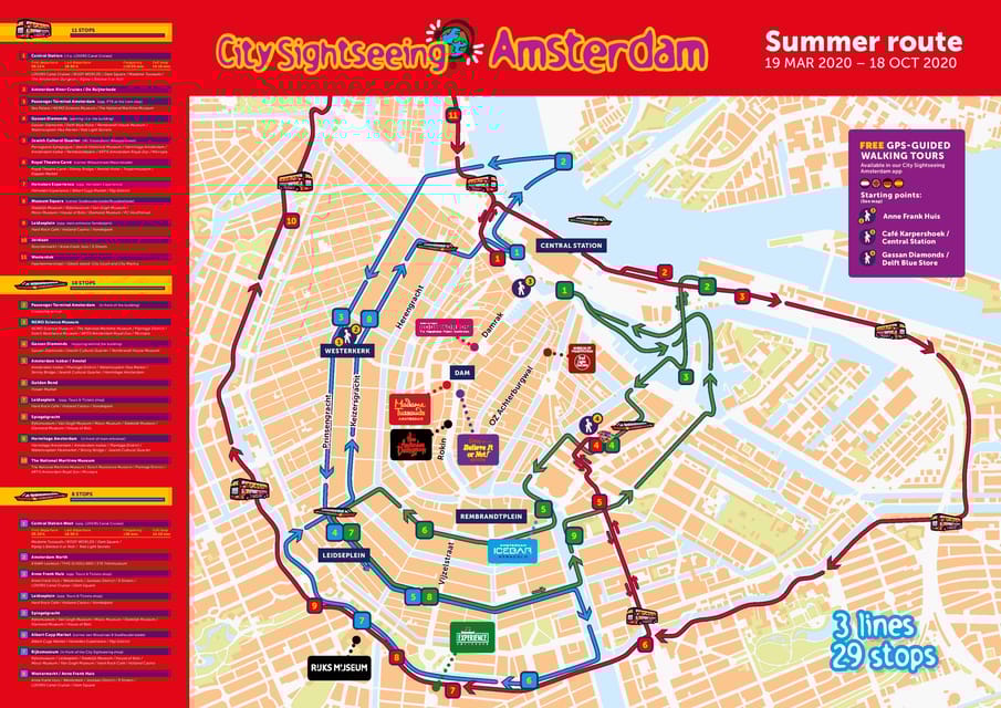 Amsterdam: Combo Rijksmuseum & Hop-On Hop-Off Bus | GetYourGuide