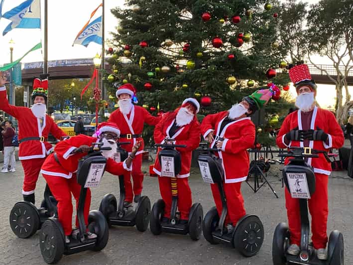 San Francisco: Santas on Segways Holiday Segway Tour | GetYourGuide