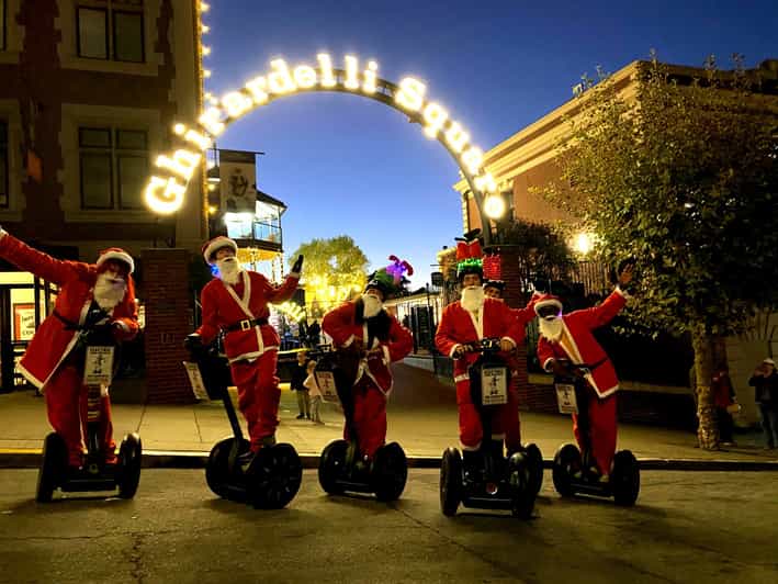 San Francisco: Santas on Segways Holiday Segway Tour | GetYourGuide