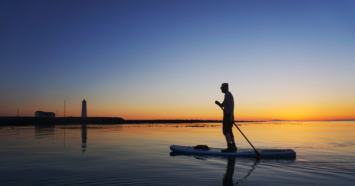 Private Sunset Paddle Tour in Reykjavik | GetYourGuide