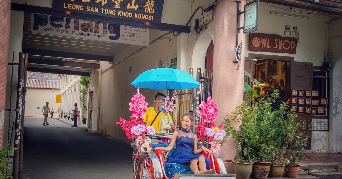 Penang: 3 hours Heritage Highlights Tours & Trishaw Ride | GetYourGuide