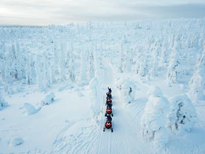 Lapland: Full-Day Snowmobile Safari into the Wilderness | GetYourGuide