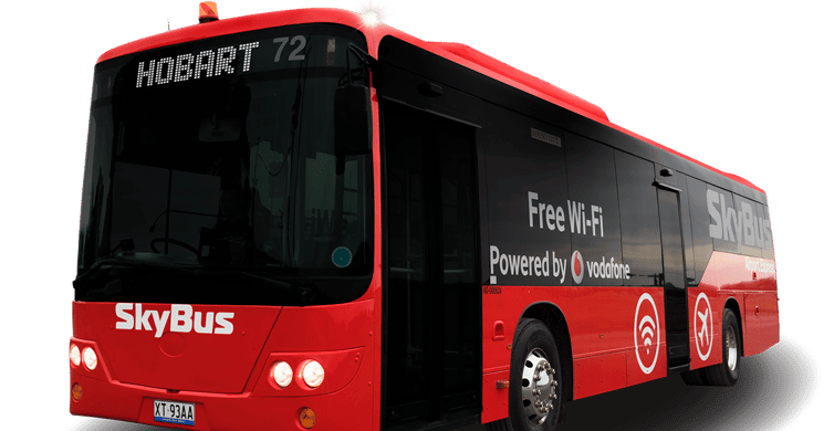 Hobart Airport: Express Bus Transfer to Hobart City | GetYourGuide