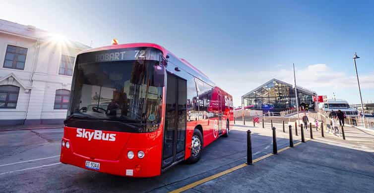 Hobart Airport: Express Bus Transfer to Hobart City | GetYourGuide