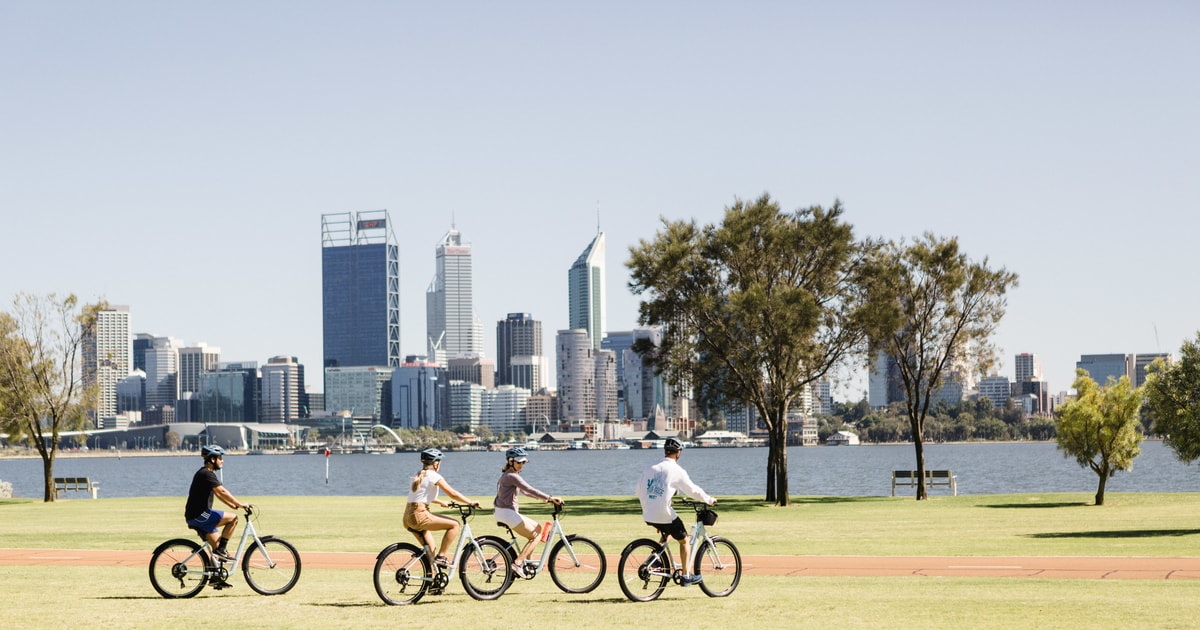 Perth Bike Tour - Majestic Foreshores and East Perth Loop | GetYourGuide