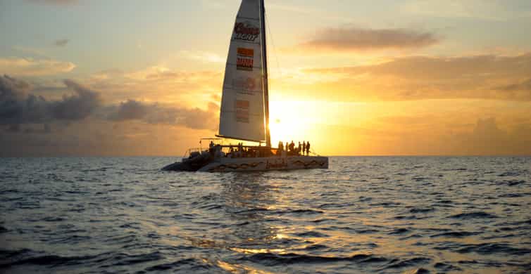 Simpson Bay: Lambada Sunset Cruise of Sint Maarten | GetYourGuide