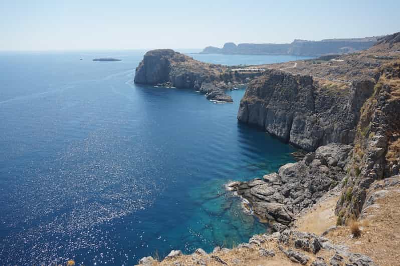 Lindos: Sea Kayaking & Acropolis of Lindos Tour with Lunch | GetYourGuide