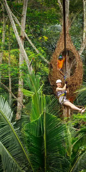 Ubud: Half-Day Zipline and Jungle Swing Adventure | GetYourGuide