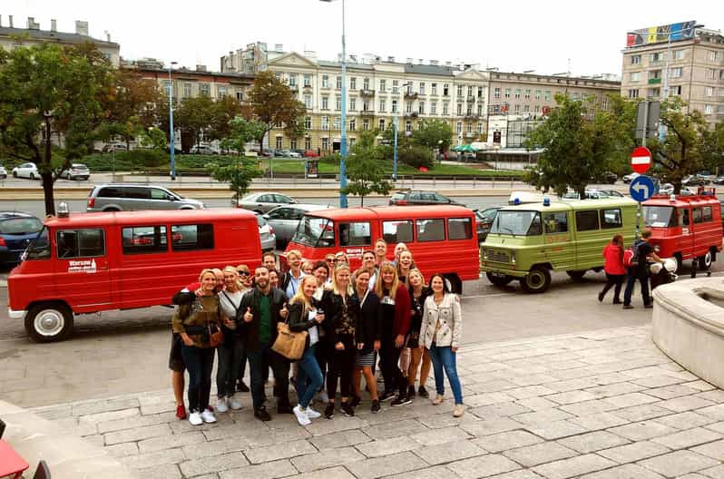 Warsaw: Behind the Scenes City Tour by Retro Minibus | GetYourGuide