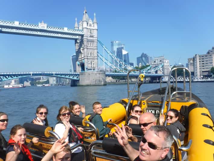 London: 40-Minute Ultimate Tower RIB Blast Speedboat Tour | GetYourGuide