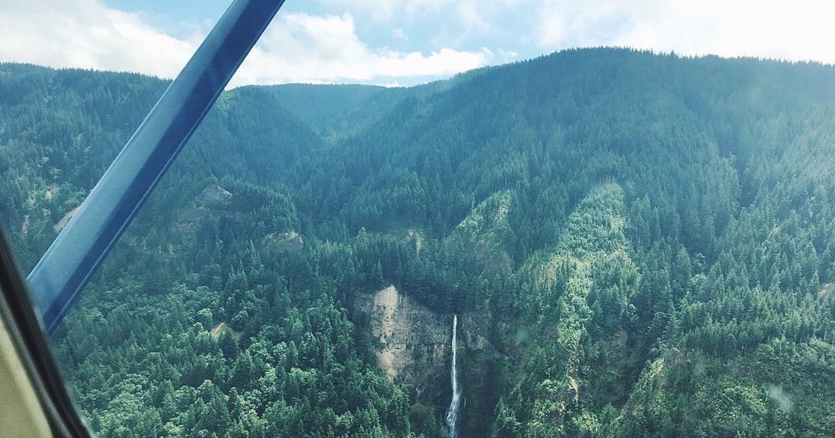 Portland: Multnomah Falls Scenic Air Tour | GetYourGuide