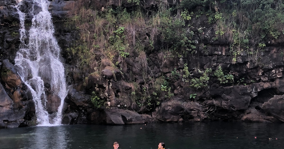 Oahu: North Shore Waterfall Swim | GetYourGuide