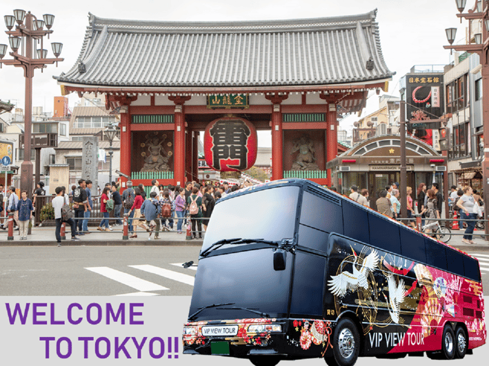 Tokyo: Open Top Sightseeing Bus with Audio Guide | GetYourGuide