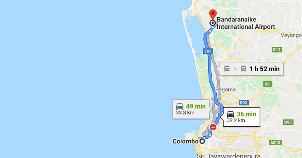 Colombo: Colombo Airport (CMB) and Colombo City Transfer | GetYourGuide