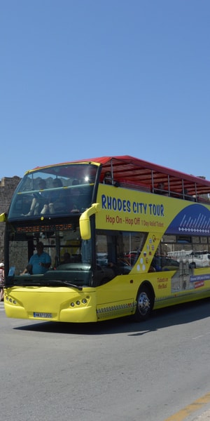Rhodes: Hop-On Hop-Off City Tour Bus | GetYourGuide