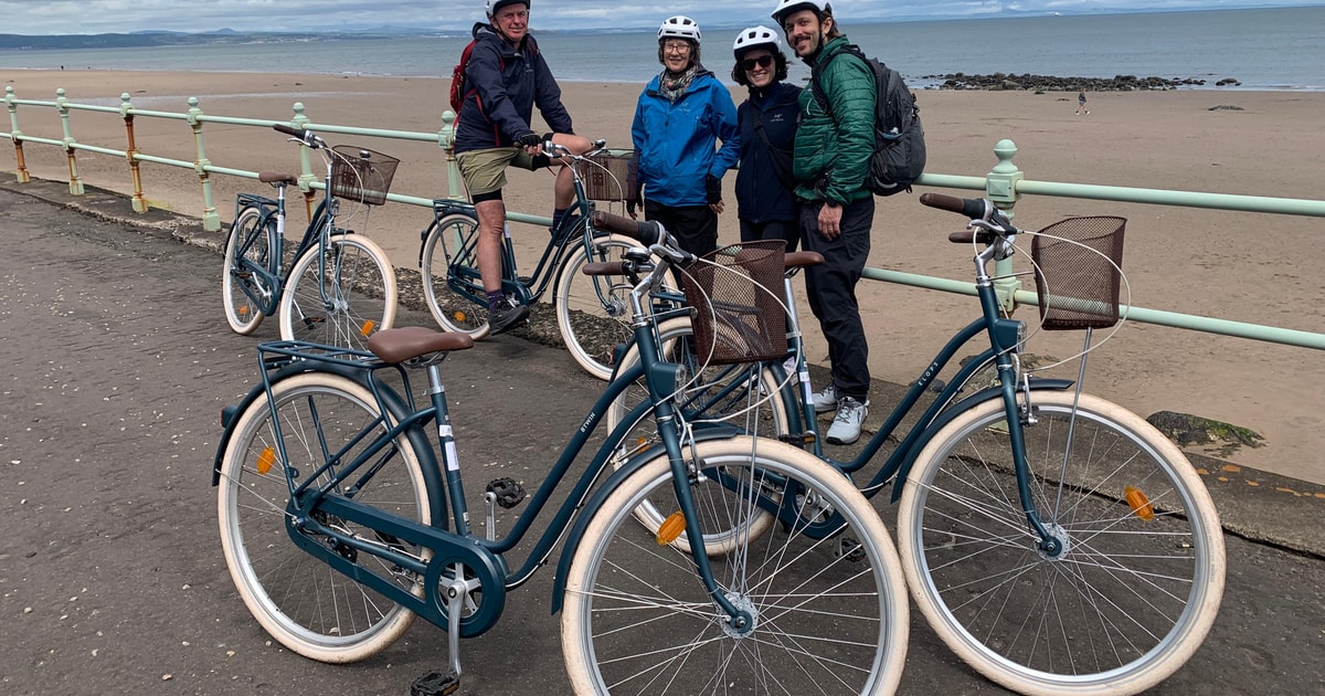 Edinburgh: Cycle Tour to the Coast (family friendly) | GetYourGuide