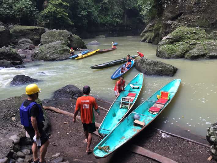 From Manila: Taal Volcano Island and Pagsanjan Falls Tour | GetYourGuide