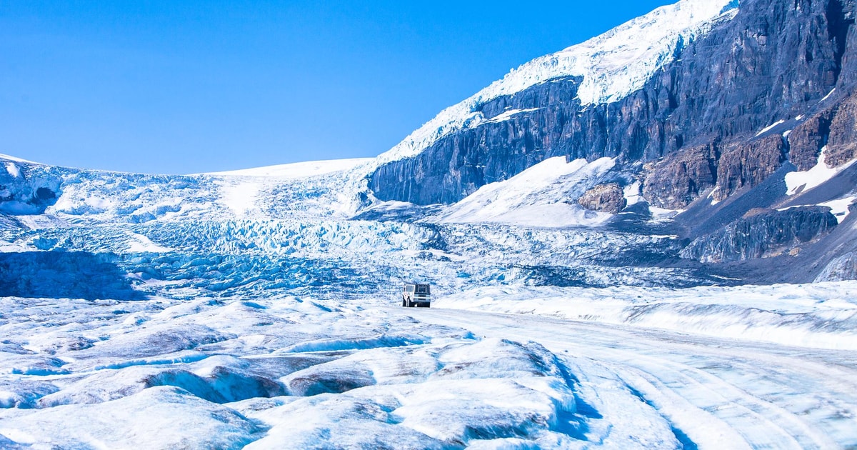 From Banff: Columbia Icefield Tour with Glacier Skywalk | GetYourGuide