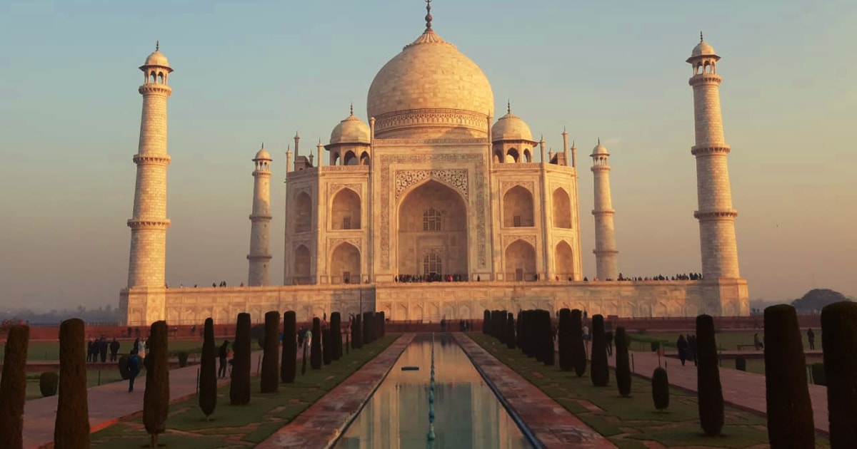 All Inclusive Taj Mahal Sunrise Tour by Car From Delhi | GetYourGuide