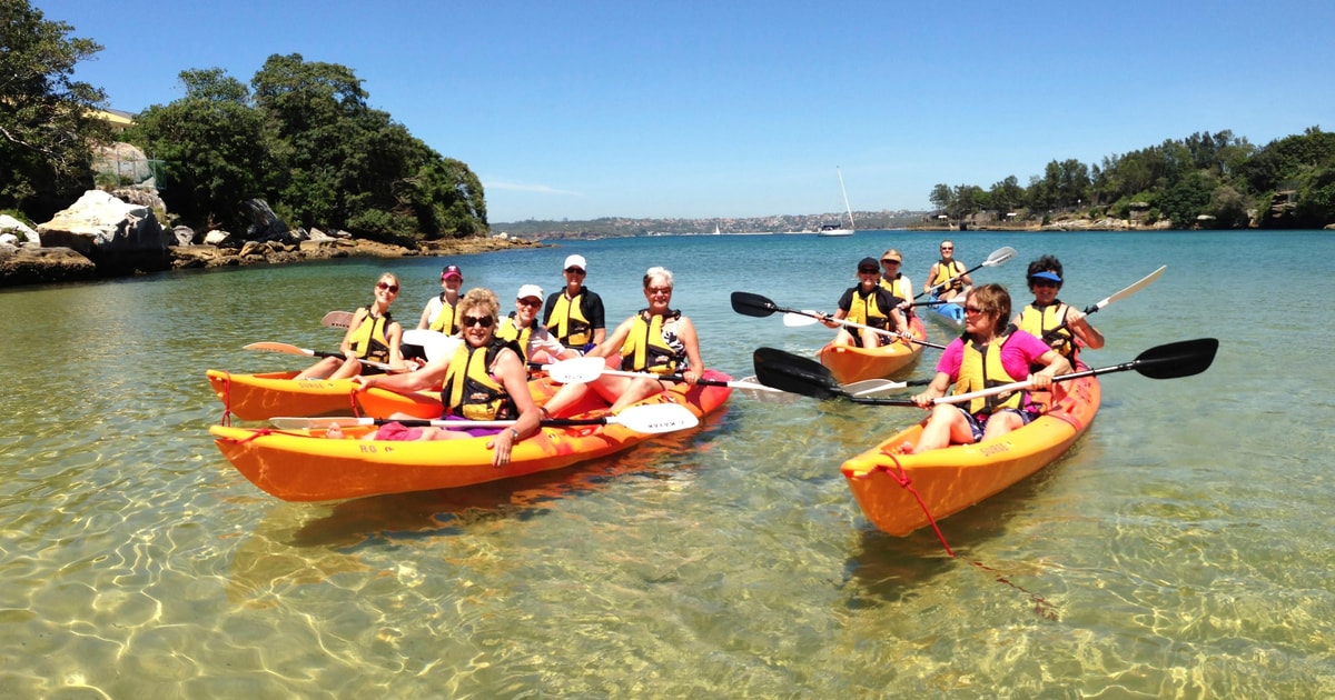 Manly: 3-Beach Kayak Tour with Lunch | GetYourGuide