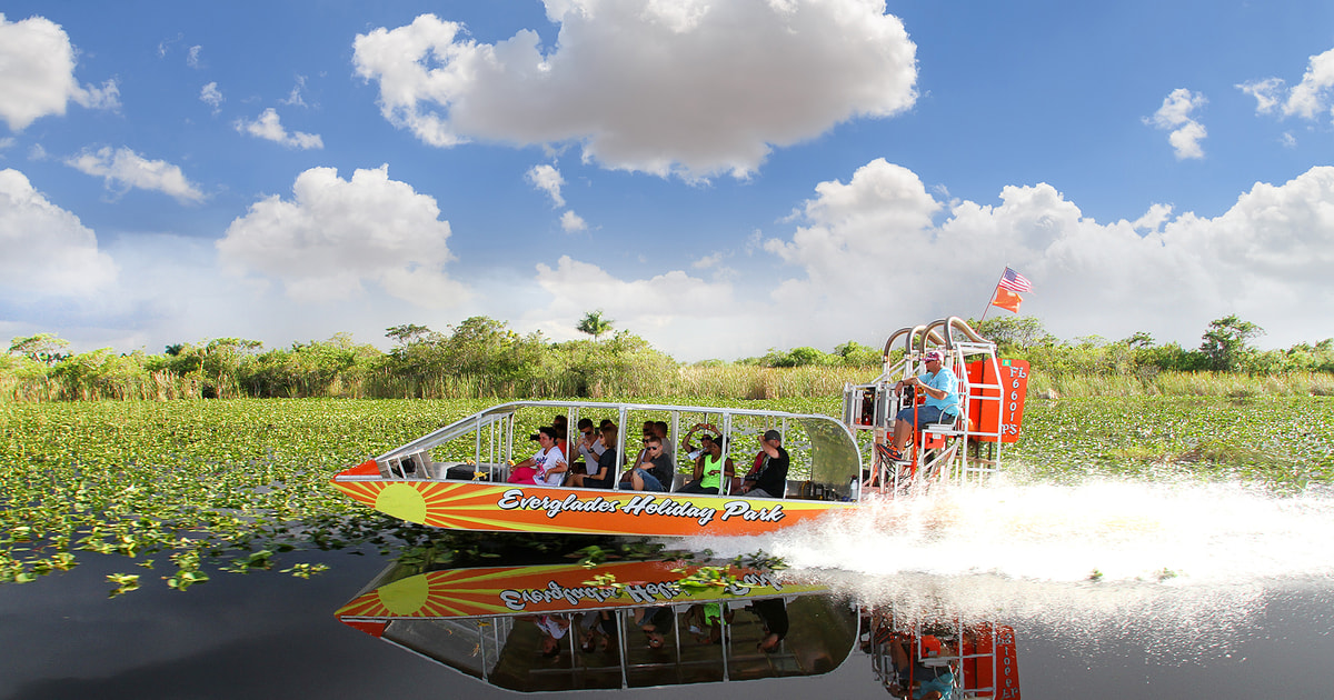 From Miami: Half-Day Everglades Airboat Ride & Wildlife Show | GetYourGuide