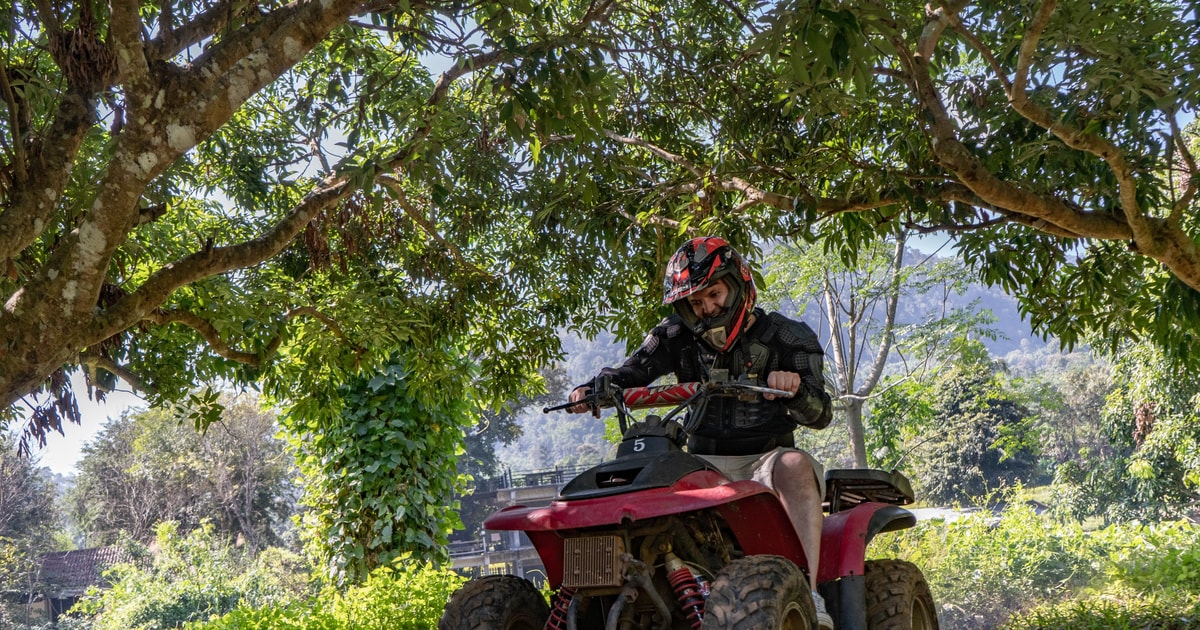 Chiang Mai: 3-Hour ATV and 8KM Inflatable Kayak (IK) | GetYourGuide