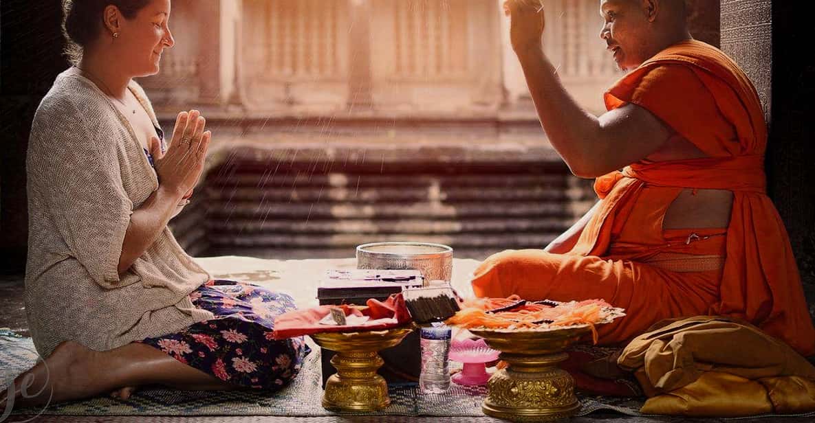 Siem Reap Cambodian Buddhist Water Blessing and Local Market | GetYourGuide