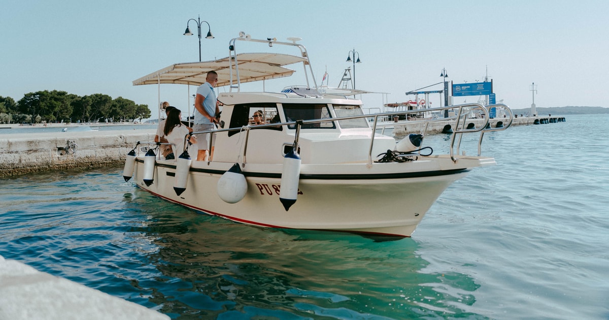 Pula: Boat Dolphin tour and Romantic Sunset at N.P. Brijuni | GetYourGuide