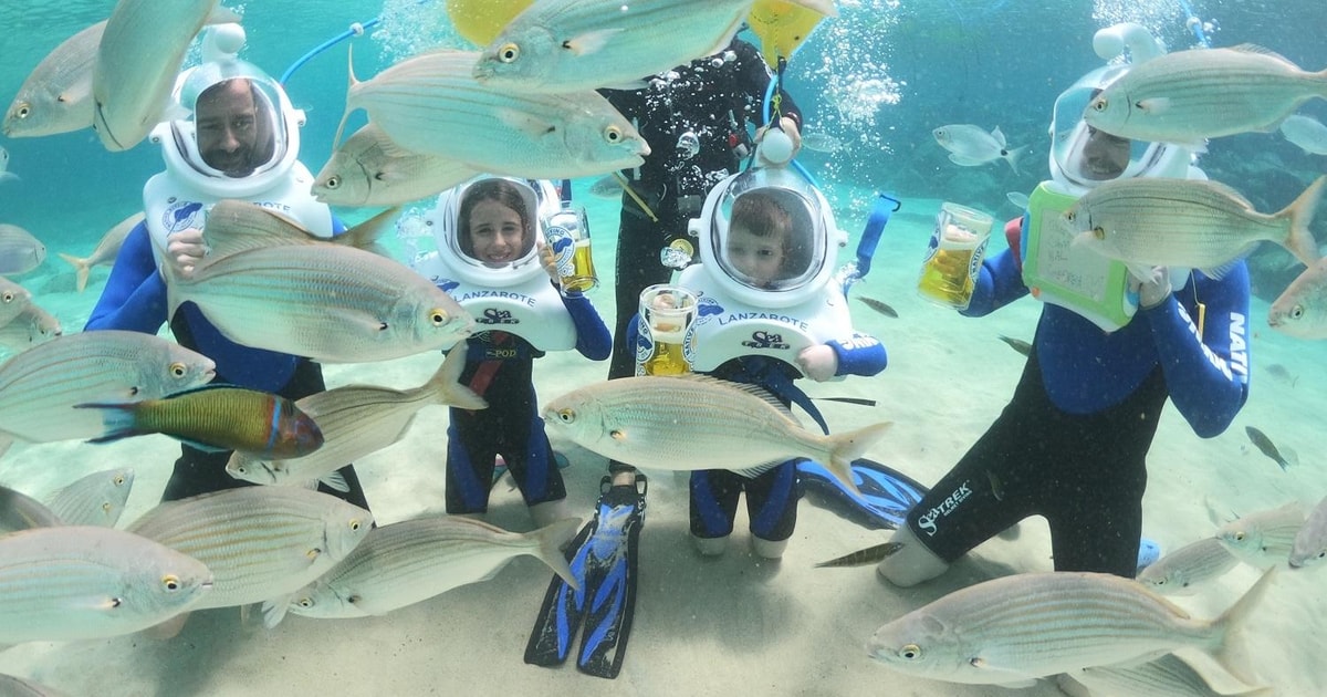 Costa Teguise: Underwater Sea Trek-ervaring | GetYourGuide